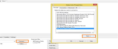 Solved How To Connect Ole Db In Qlikview Qlik Community 136165
