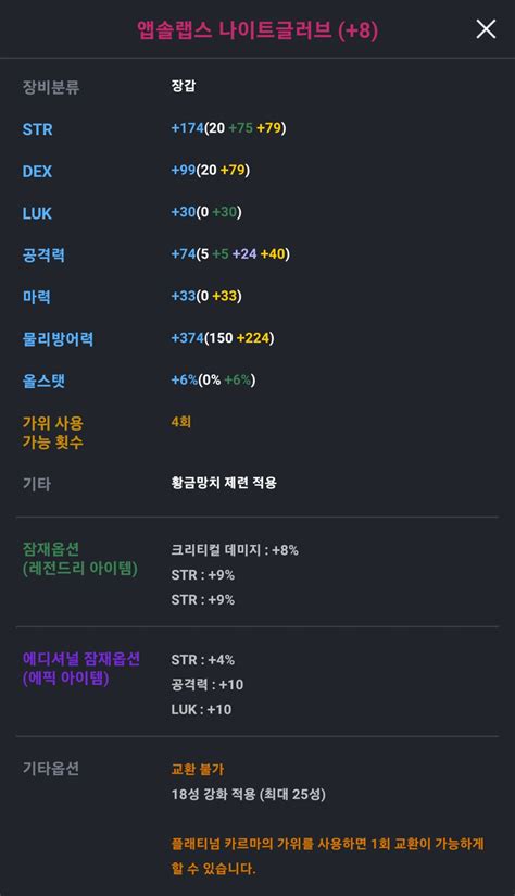 메이플스토리 인벤 리퐁핵때는 이정도 크뎀장갑이 50억이었는데 메이플스토리 인벤 자유게시판 메이플스토리 인벤 리퐁핵때는 이정도 크뎀장갑이 50억이었는데 메이플스토리 인벤 자유게시판