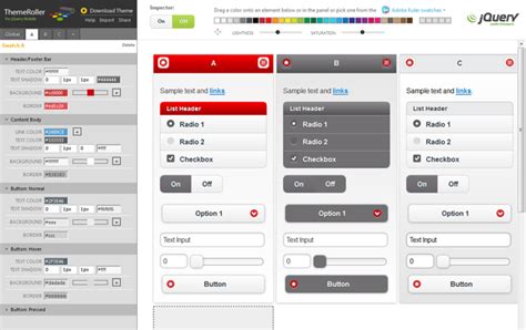 Jquery Mobile のテーマを変更する Gworks Web Site