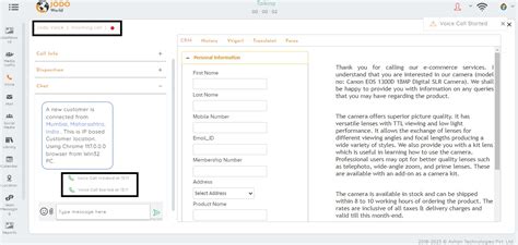 jodo toolbar voice call jodo documentation hub