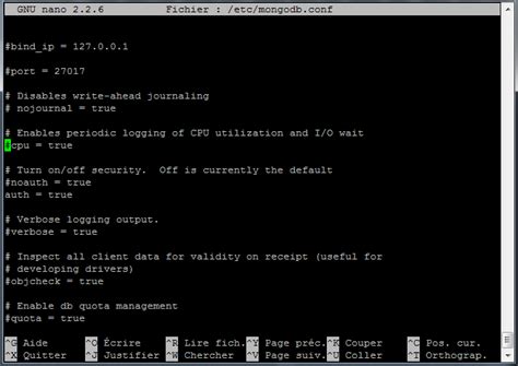 Configuration Mongodb Petitnomad Wiki Fandom