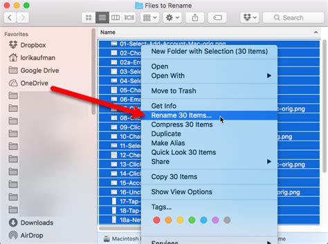 How To Batch Rename Multiple Files On Your Mac