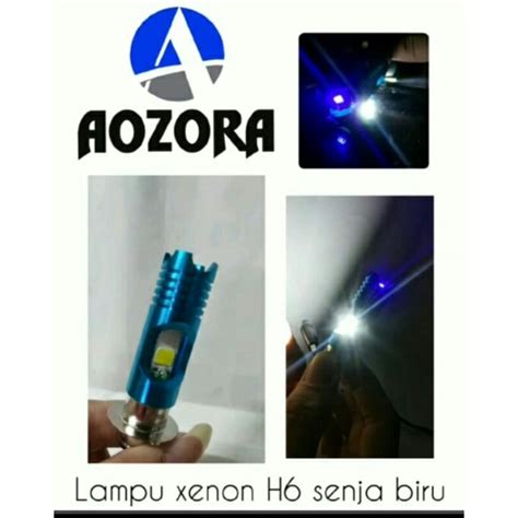 Jual Lampu Led Utama Warna Biru Nyala Putih Dan Biru Shopee Indonesia