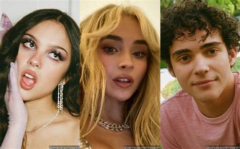 Olivia Rodrigo Sabrina Carpenter And Joshua Bassett L