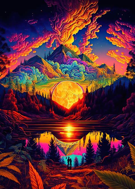 Psychedelic Pictures Nature