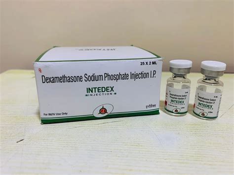 Dexamethasone Sodium Phosphate 8 Mg Intedex At ₹ 11 59 Vial Dexamethasone Injection In Kala
