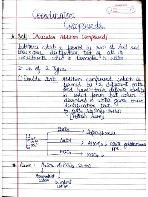 Coordination Compounds And Isomerism Pdf