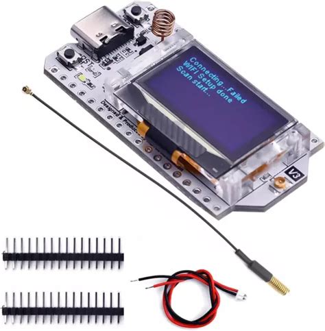 Esp32 S3fn8 Lora V3 Development Board 433~510mhz Sx1262 0 96 Inch Oled Display B £29 90