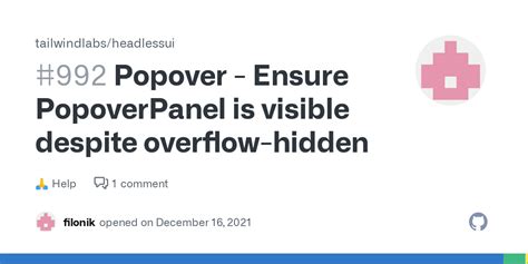 popover ensure popoverpanel is visible despite overflow hidden