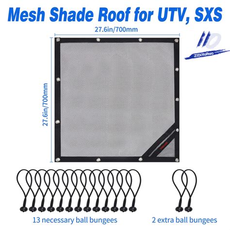 Top Mesh Net For Polaris Rzr B09wmh1r1t Sxs Accessories