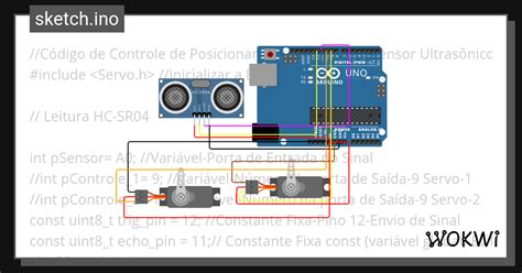 Controleultrassompid Wokwi Arduino And Esp32 Simulator