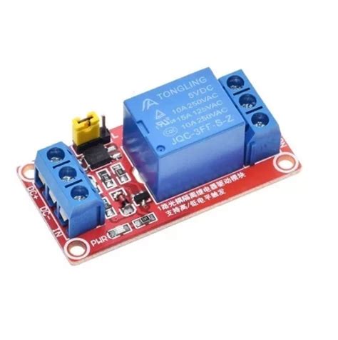 Módulo De Relé 5v 1 Canal Con Optoacoplador Highlow Megatronica