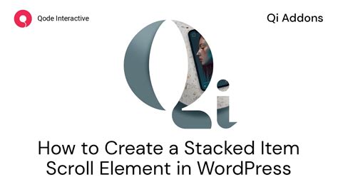 Add A Stacked Item Scroll Using Elementor Addons In Wordpress Youtube