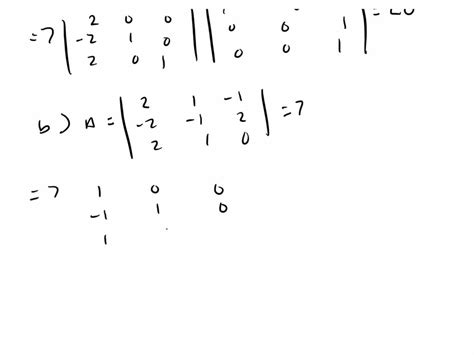 a write the 𝐋 𝐔 decomposition for each coefficient matrix 𝐀 in