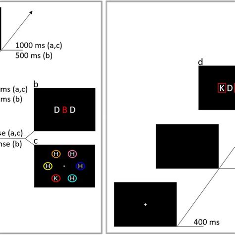 Task And Procedure Of A Trial Within The Experiments Note Left Panel Download Scientific