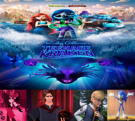 4 Characters Present Ruby Gillman Teenage Kraken By Nicolefrancesca On Deviantart