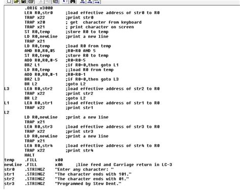Part B While Loop Modify The Lc 3 Assembly Language