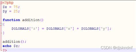 Php数组、php全局变量php 数组 所有元素 变量 Csdn博客