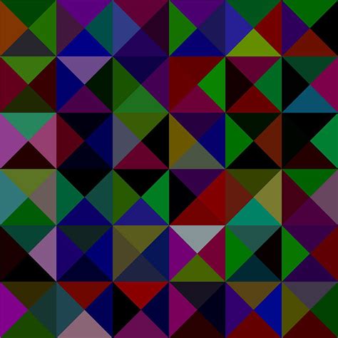 Abstract Triangle Mosaic Pattern Background Vector Eps Ai Uidownload