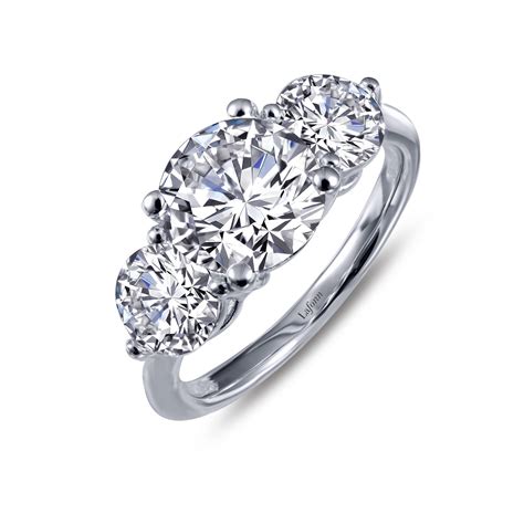 Classic Three Stone Engagement Ring Lafonn