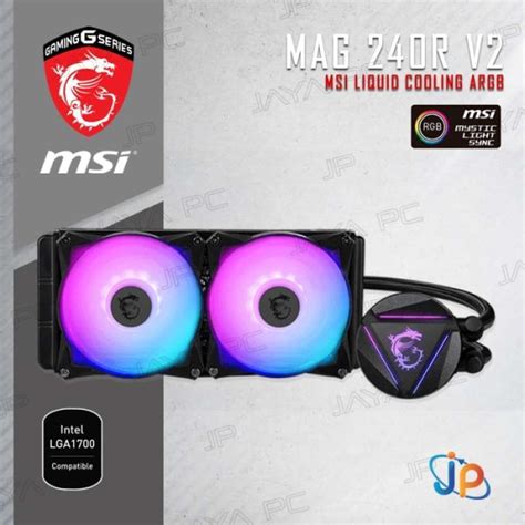 Promo Msi Mag Coreliquid R V Argb Cpu Cooler Liquid Fan Diskon Di Seller Vegara Store