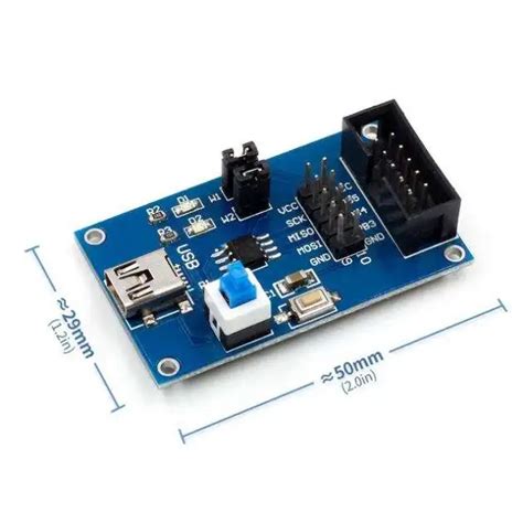 Attiny13 Avr开发板、attiny13a Ssu学习板、实验测试板avr板最小系统