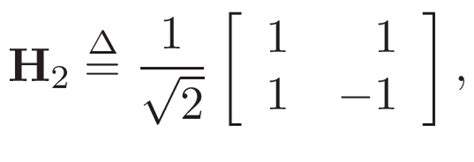 Hadamard Matrix