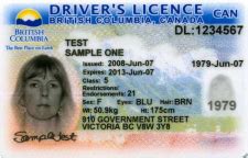 British Columbia Drivers Licences