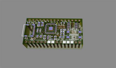 Pi Pico开发板arm Cortex Rp2040 立创开源硬件平台