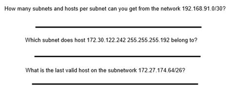 Solved How Many Subnets And Hosts Per Subnet Can You Get Chegg Com