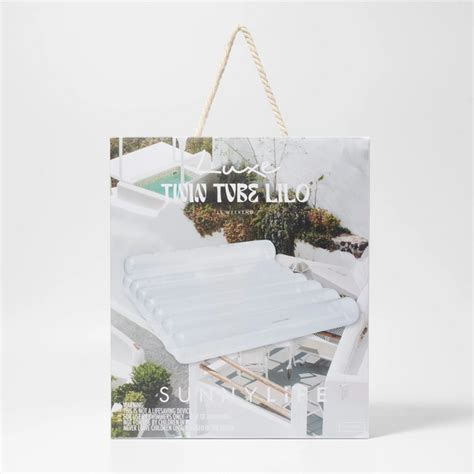 Luxe Twin Tube Lilo Oxley And Moss