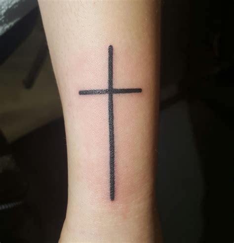 Simple Cross Tattoos Patterns