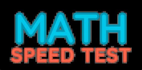 Start Subtraction Test Math Speed Test