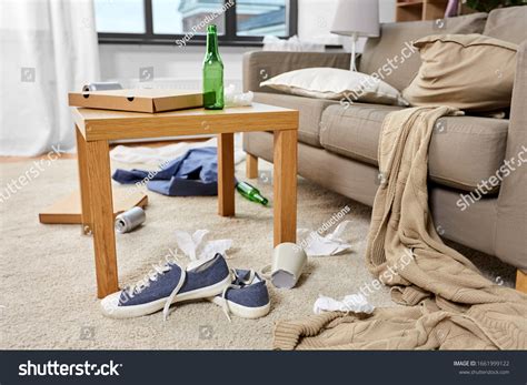 Messy Living Room