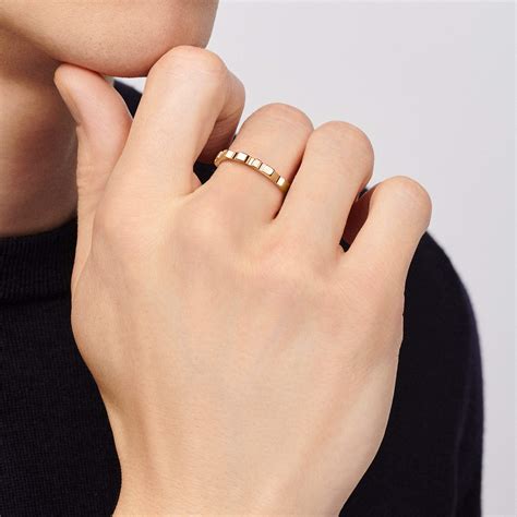 Bague Small De Beers Rvl En Or Jaune De Beers Fr
