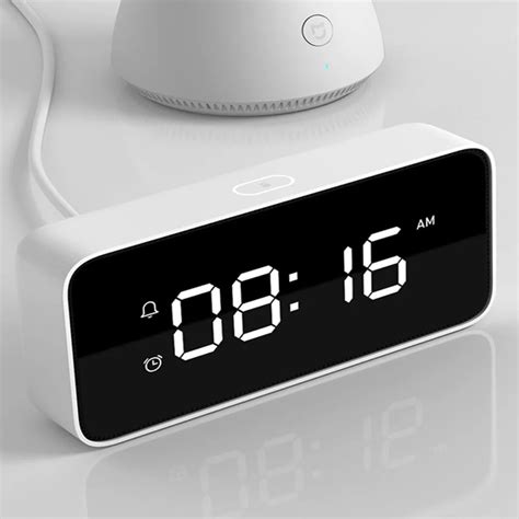 Xiaomi Xiaoai Smart Voice Broadcast Alarm Clock White