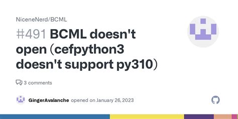 bcml doesn t open cefpython3 doesn t support py310 · issue 491