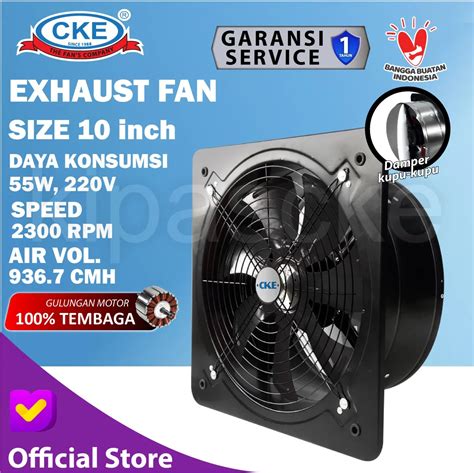 Efd Sq 10 1 Nb Exhaust Fan Kipas Cke