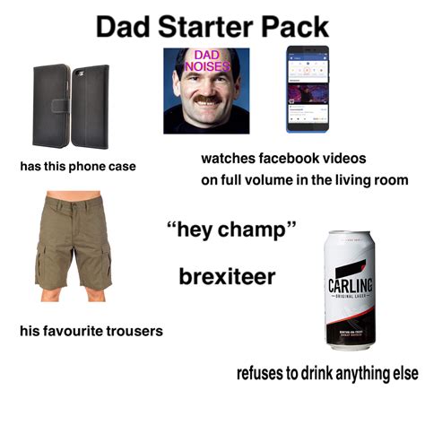 Dad Starter Pack Rstarterpacks