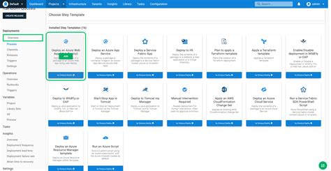 deploy an asp core application to azure websites using octopus
