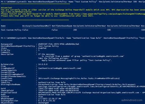 Configure Outbound Spam Policy In Microsoft 365 And Protect Your