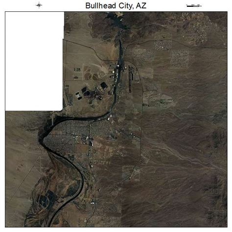 Aerial Photography Map Of Bullhead City Az Arizona