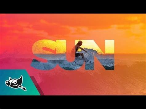 GIMP Tutorial Photographic Text YouTube Gimp Tutorial Gimp Photo Editing Gimp