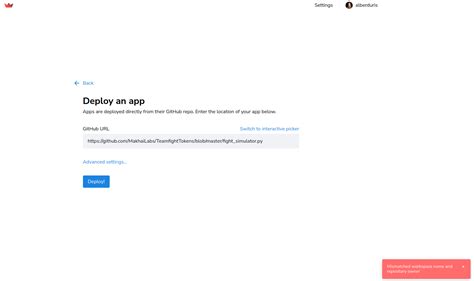Error When Deploying Public Repos Stored Under Organization Community