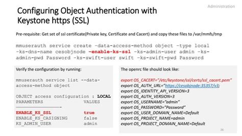 ibm spectrum scale authentication for object deep dive pptx cloud