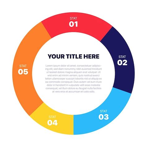 Premium Vector Pie Chart With Title