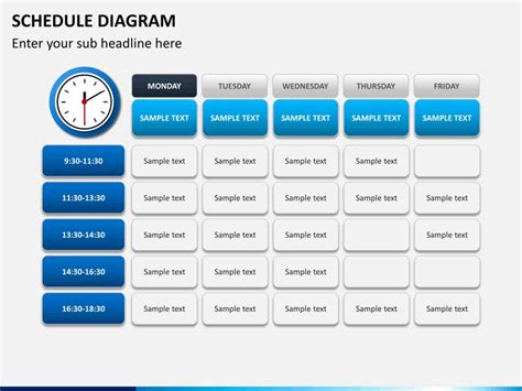 Schedule Diagram Schedule Template Template Google Class Schedule Template