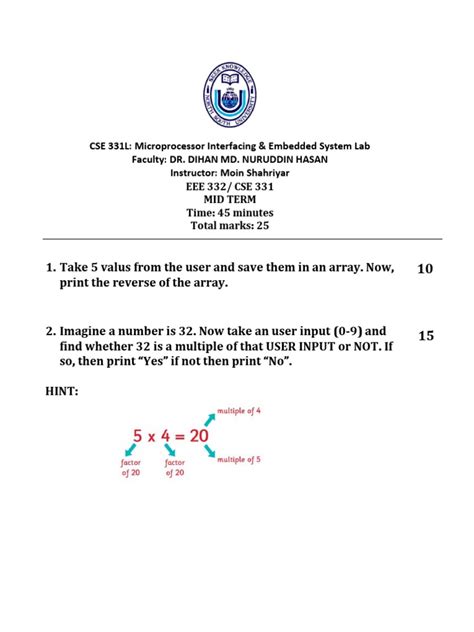 Midterm Question Fall 2020 Pdf
