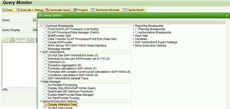 Optimizing Performance During Data Loading And Bex Query Execution In Sap Bw4hana