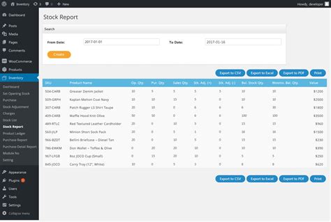 Woocommerce Inventory Management Stock Management Plugin Infosoft